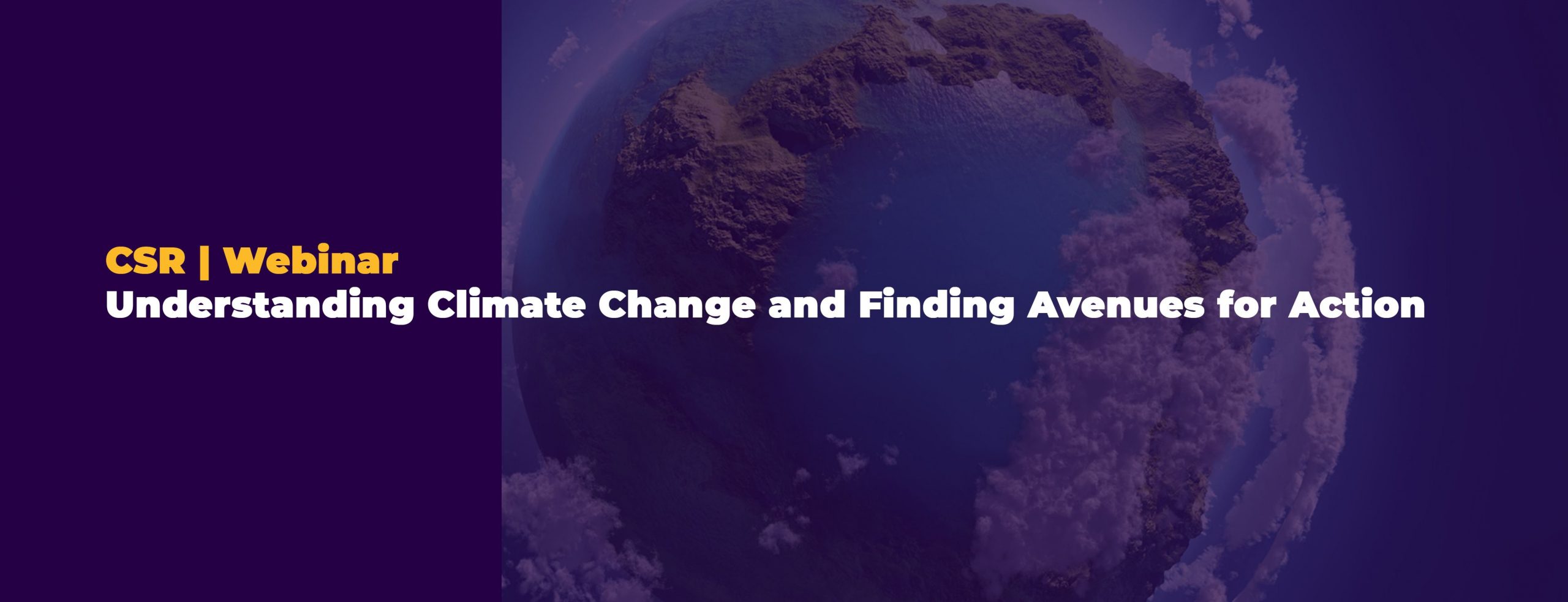 CSR: Understanding Climate Changes and Finding Avenues for Action