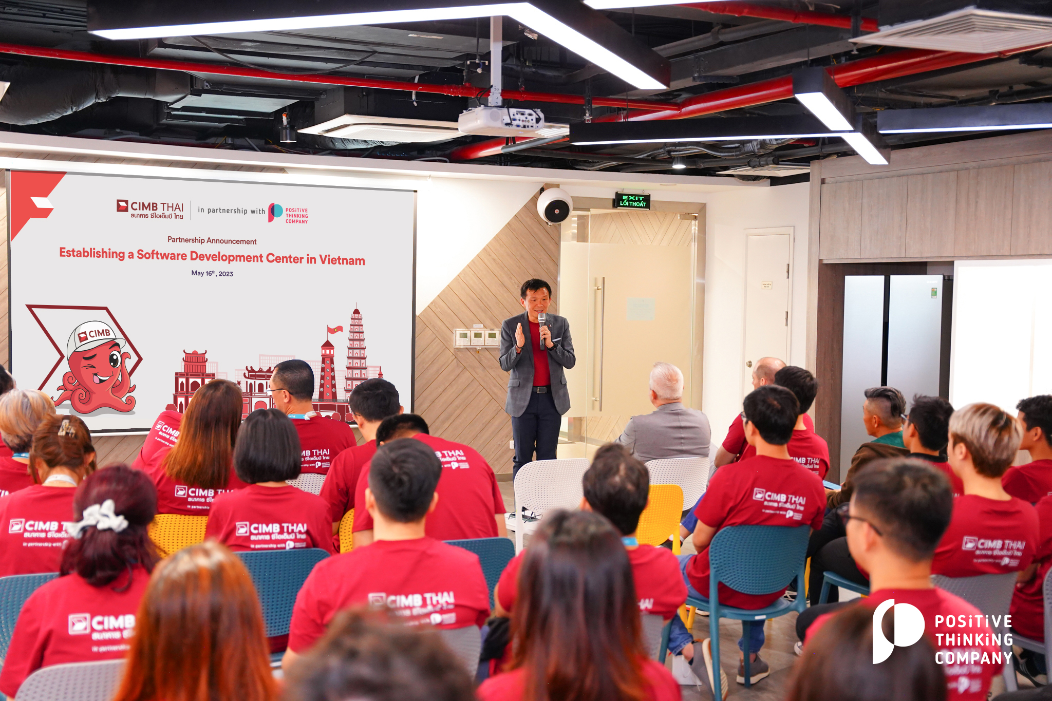 Strategic Tech Partnership with CIMB Thai through our BOT model