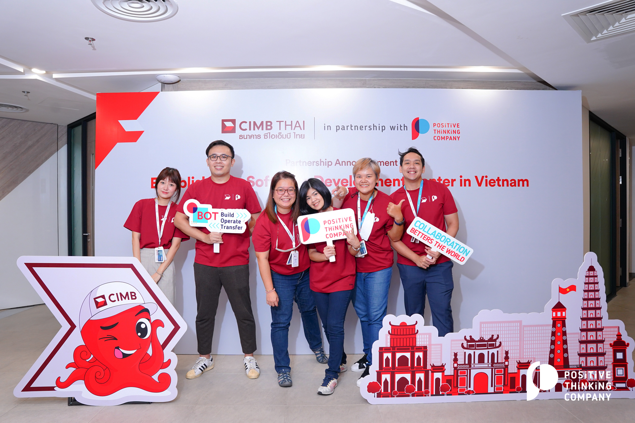 Strategic Tech Partnership with CIMB Thai through our BOT model