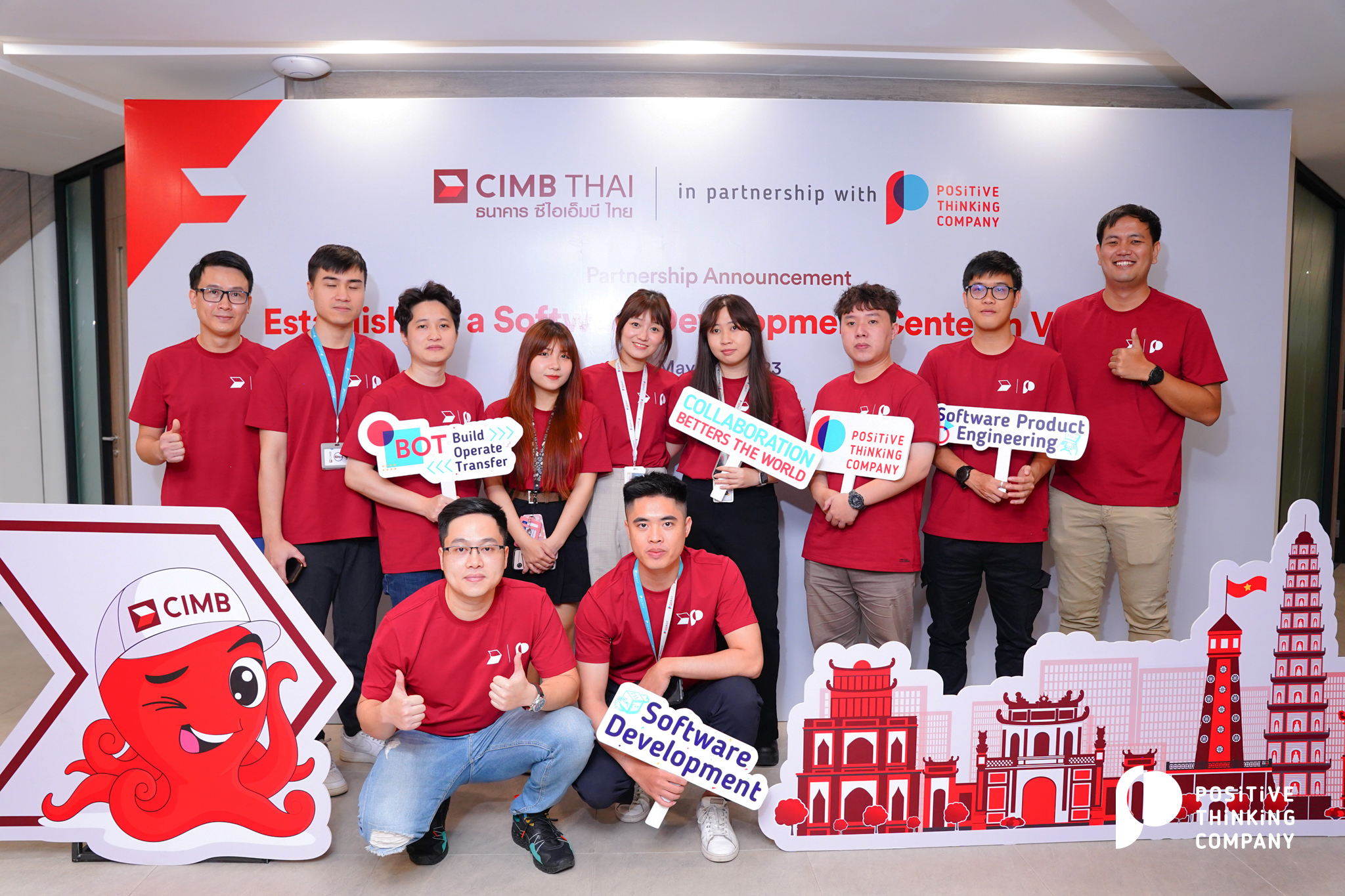 Strategic Tech Partnership with CIMB Thai through our BOT model